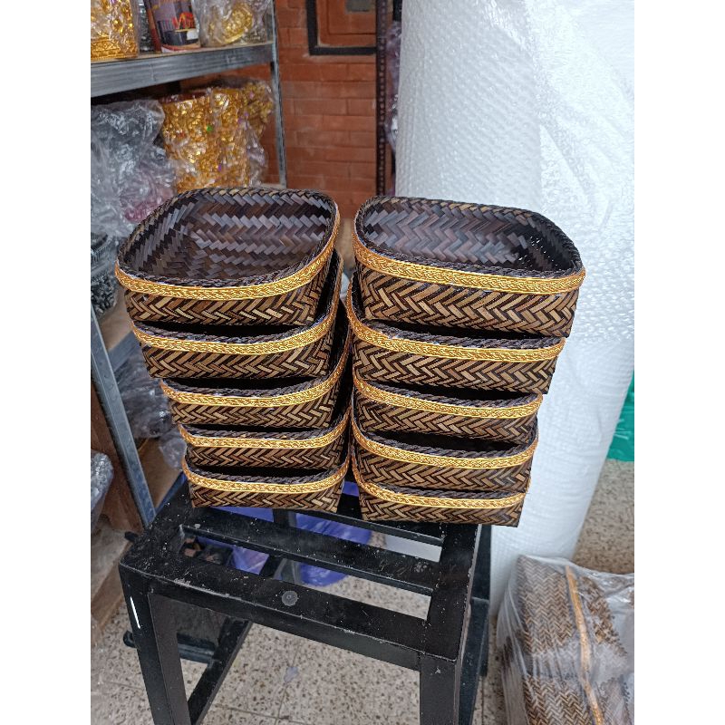 Jual tamas sodan bambu kulit 15cm kepe bambu | Shopee Indonesia