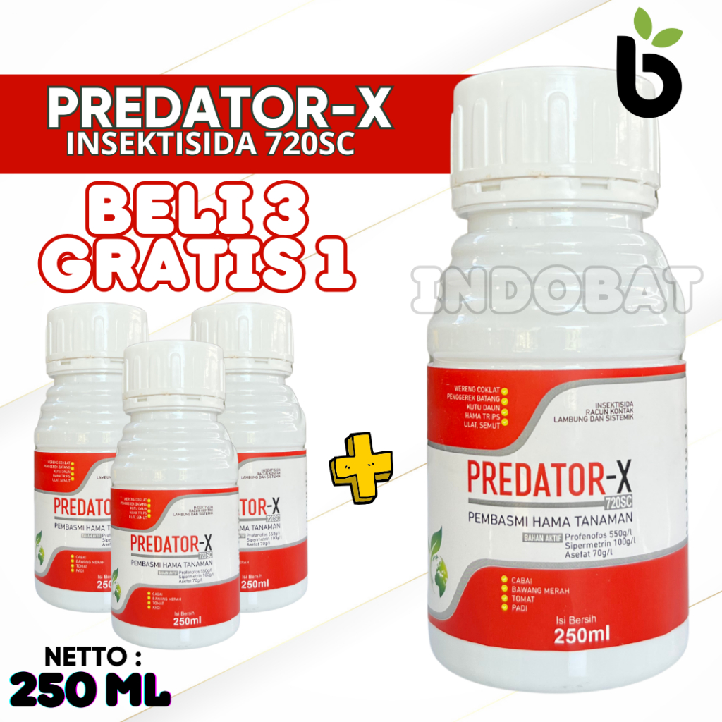 Jual Insektisida Predator-X 250ML Insektisida Ampuh untuk Hama Serangga ...