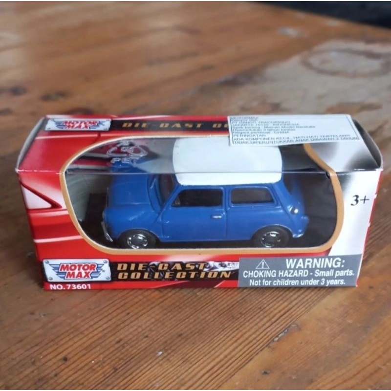 Jual motormax mini cooper ban karet diecast 1/64 (t) | Shopee Indonesia