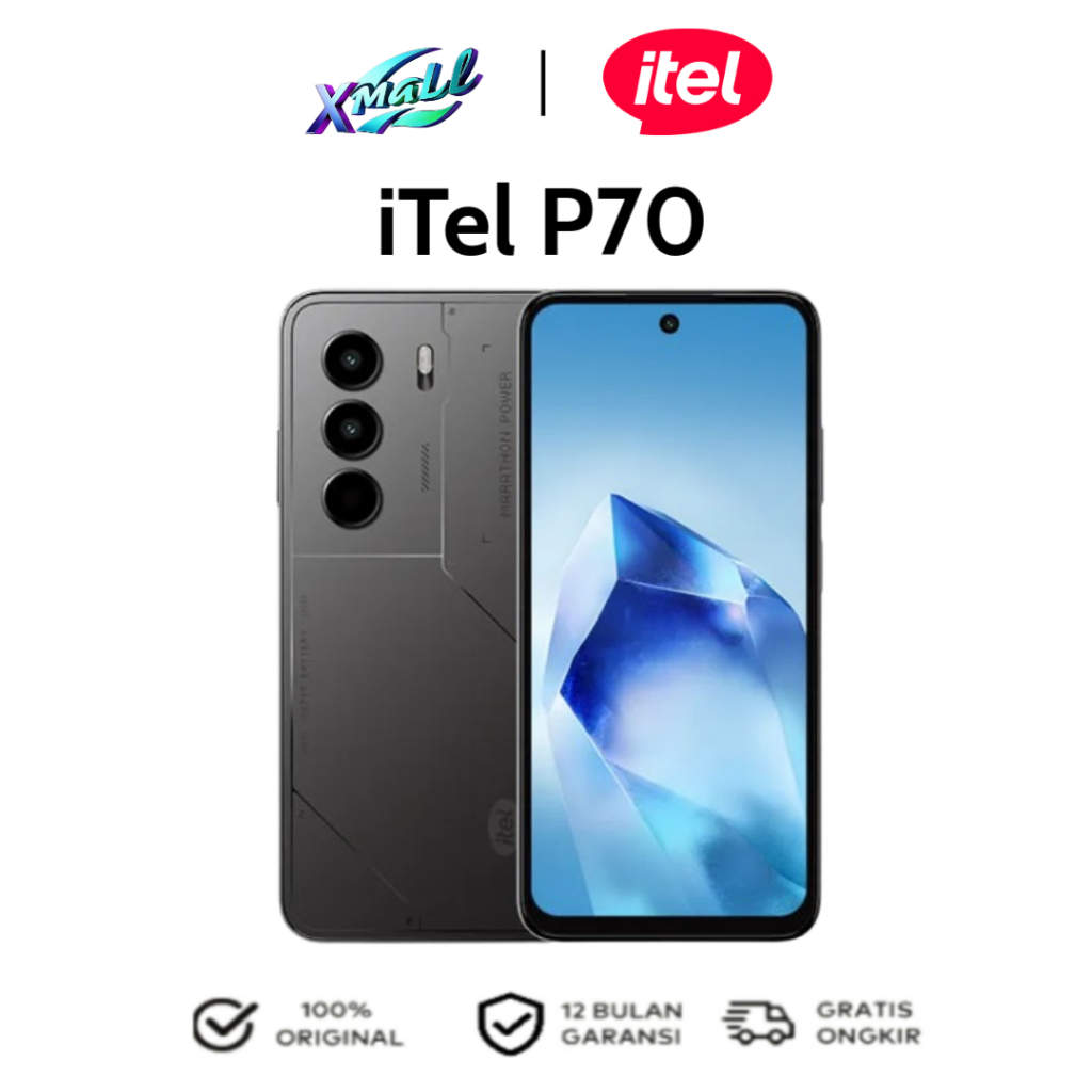 Jual iTel P70 [4GB+128GB] [8GB+128GB] - Helio G50 Ultimate - Battery 6000 mAh - Garansi Resmi 1 ...
