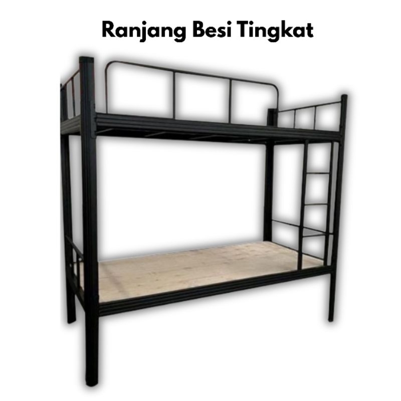 Jual Steel Bunk Bed - Ranjang Tingkat Besi - Ranjang Kasur Tingkat ...