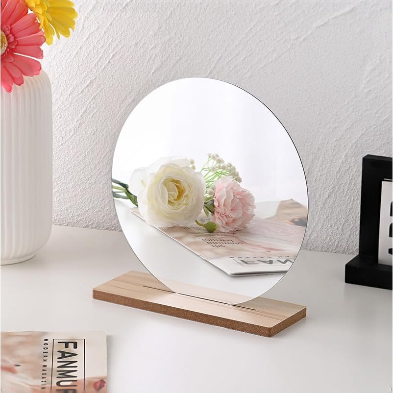 Jual Kaca Cermin Makeup Meja Standing Mirror Cermin | Shopee Indonesia