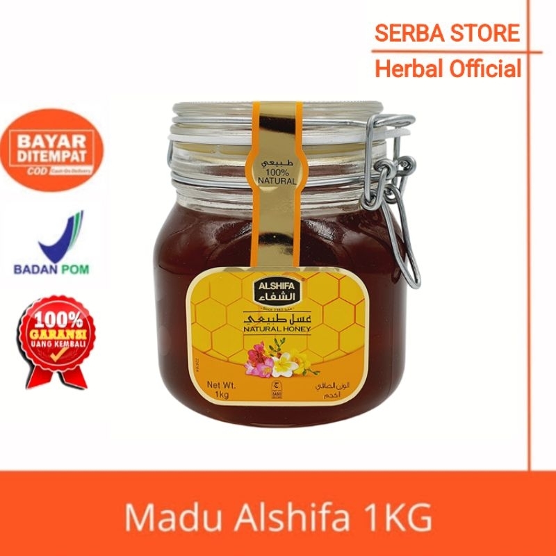 Jual MADU AL - SHIFA 1KG IMPOR - TUTUP PENGAIT KAWAT - MADU ARAB SAUDI ...