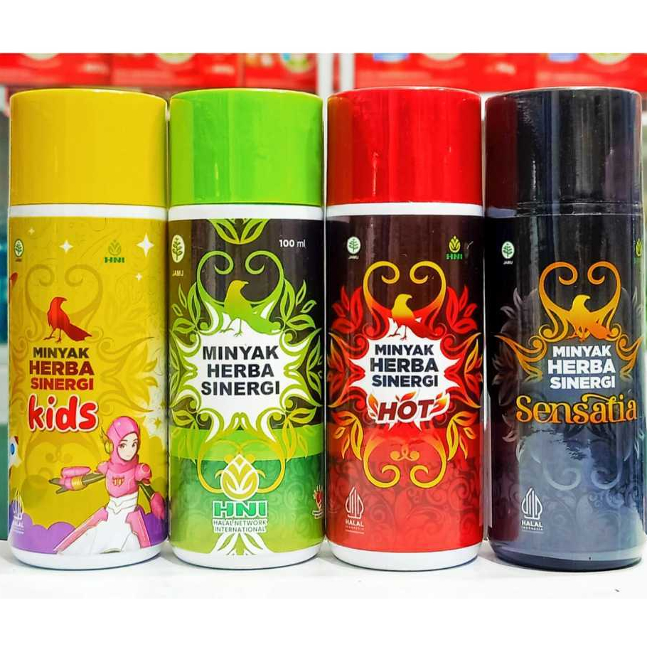 Jual 4 VARIAN Minyak Herba Sinergi serbaguna MHS Minyak Butbut HNI HPAI ...
