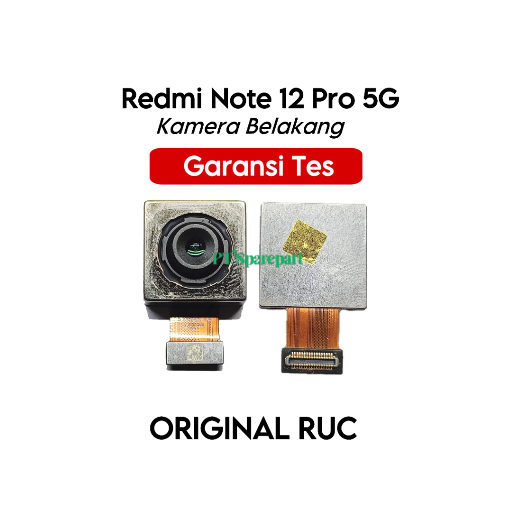 Jual [GARANSI TES] Kamera Belakang Redmi Note 12 Pro 5G / 22101316C ...