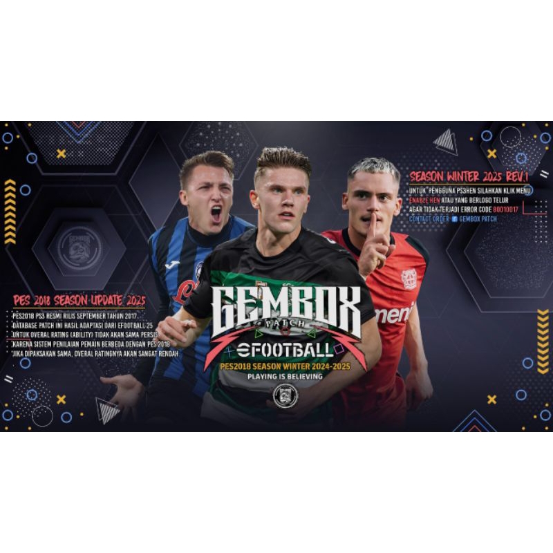 Jual GEMBOX PATCH WINTER 2025 REV 3 (PS3) | Shopee Indonesia