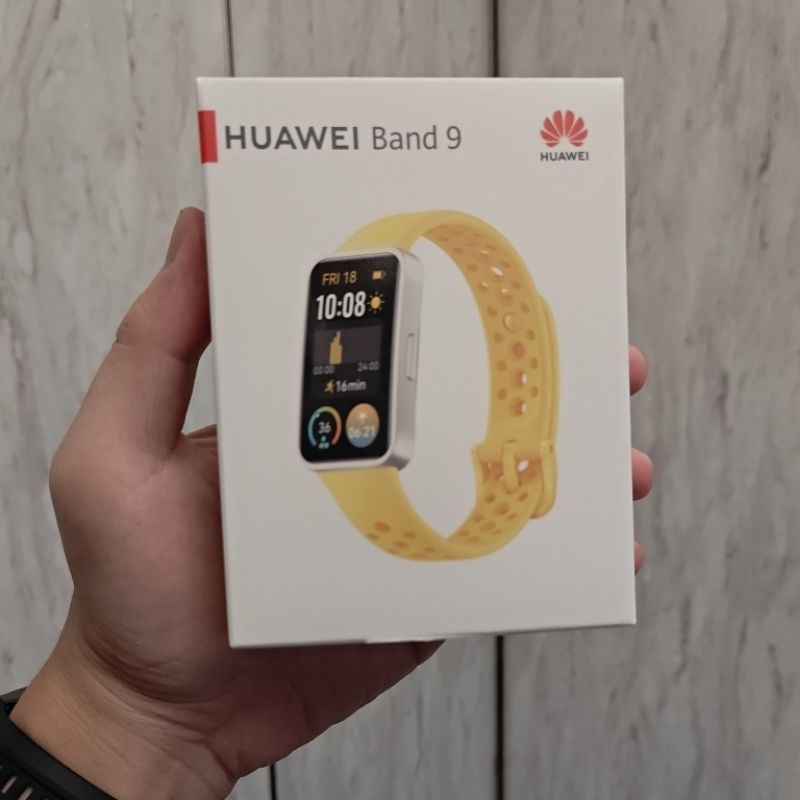 Jual Huawei Band 9 new segel warna kuning Lemon Yellow | Shopee Indonesia