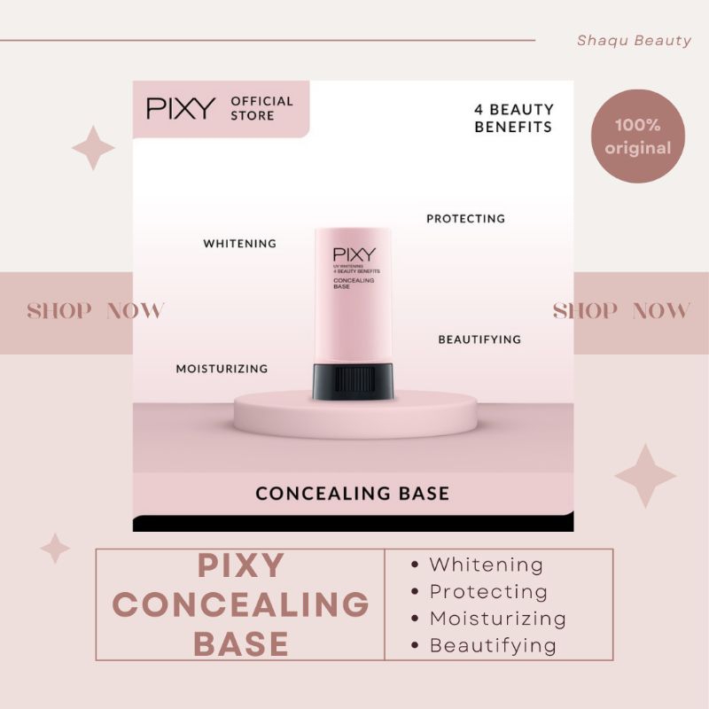 Jual PIXY Concealing Base 4 Beauty Benefits | Shopee Indonesia