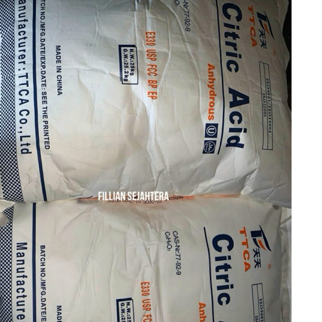 Jual Citric Acid Anhydrous / Sitrun / Asam Sitrat / Pengasam Makanan Ex ...