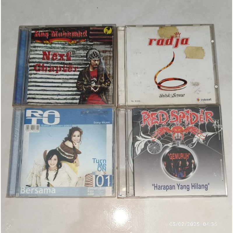 Jual cd Indonesia RAS MUHAMMAD-Next Chapter / RADJA-Untuk Semua (3 ...