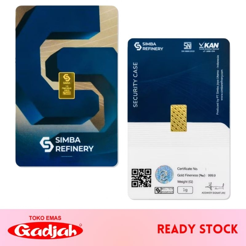 Jual LM Simba Refinery 1 - Toko Emas Gadjah | Shopee Indonesia