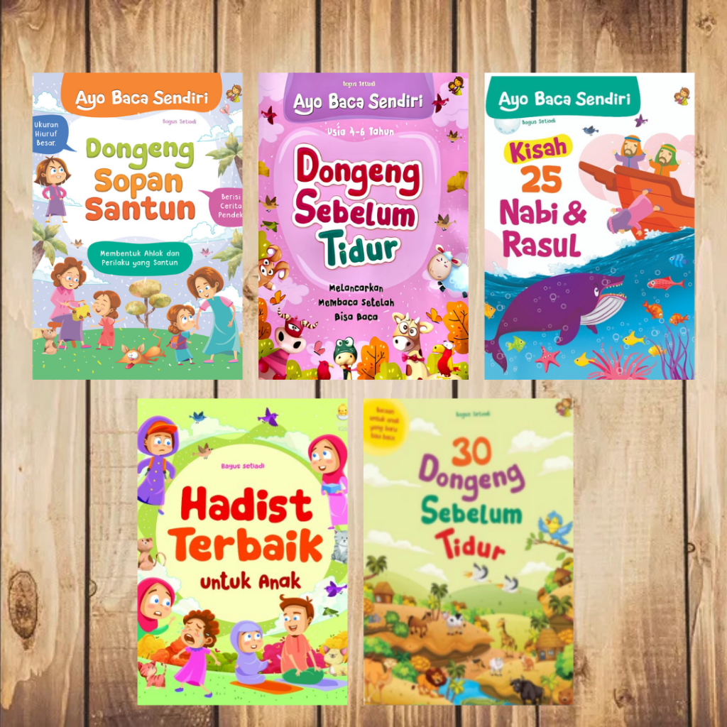 Jual Buku kumpulan cerita / Hadist Terbaik Untuk Anak /30 DONGENG SEBELUM TIDUR / AYO BACA ...