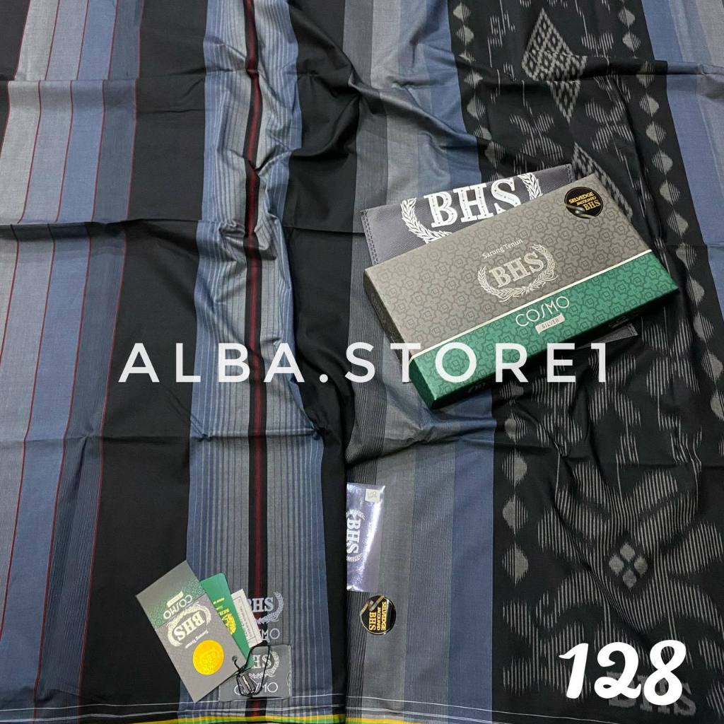 Jual Sarung BHS Cosmo Gold Silver ORI 100%/BHS COSMO Polos Motif /Agen ...