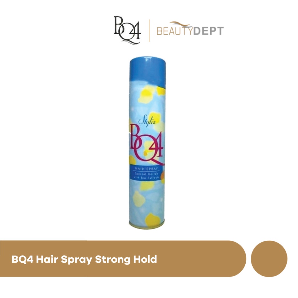 Jual BQ4 Hair Spray Strong Hold 450ml / 550ml | Shopee Indonesia
