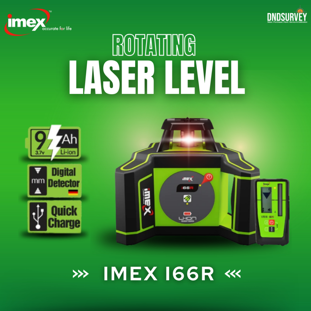 Jual IMEX i66R Rotary Rotating Laser Level Sinar Merah | Shopee Indonesia