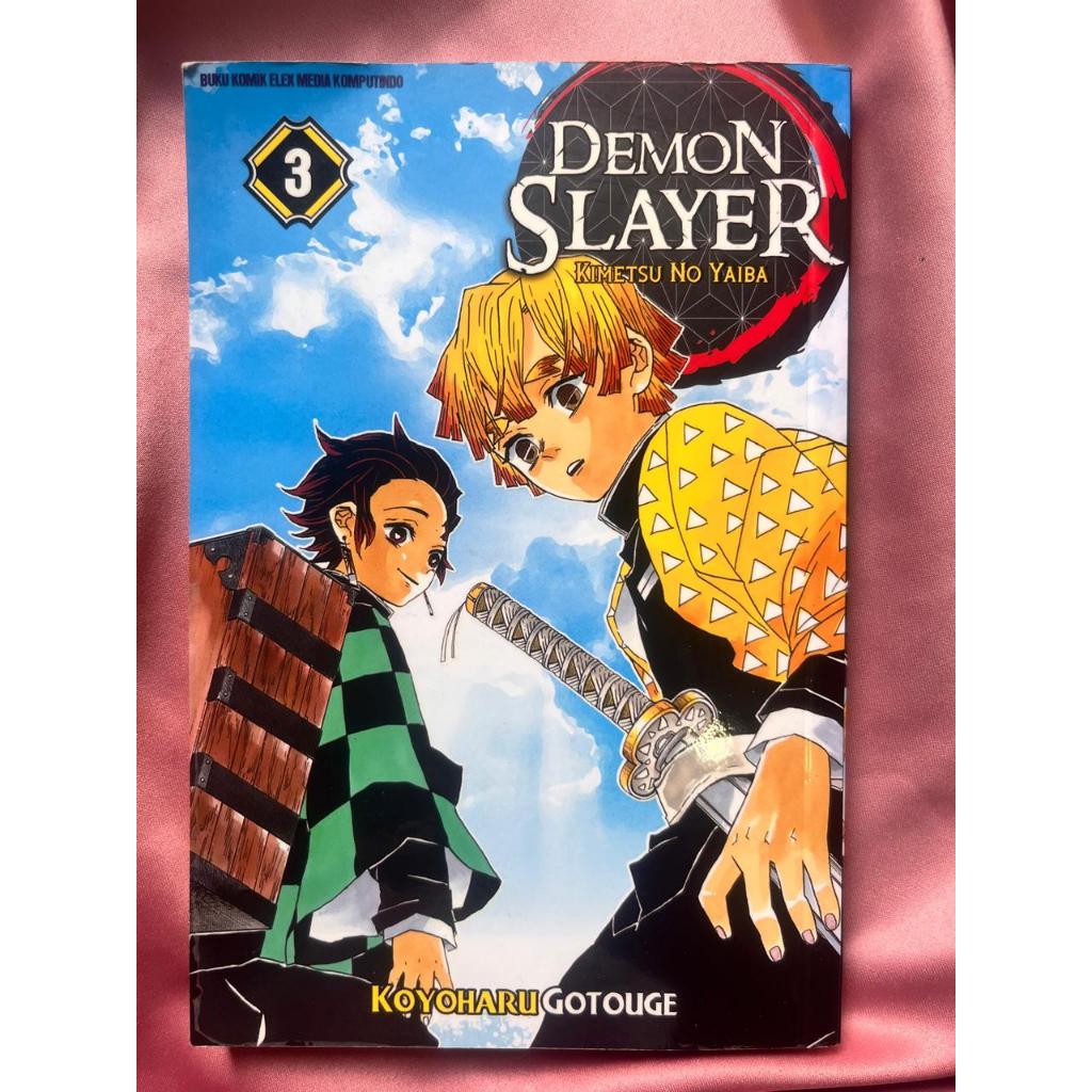 Jual Komik Demon Slayer Vol 3 - Preloved Original | Shopee Indonesia