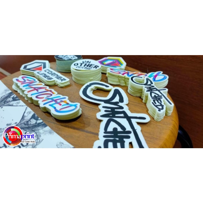 Jual Sticker DieCut ( Cutting Putus ) Bentuk custom A3 | Shopee Indonesia