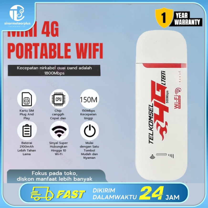 Jual Modem WIFI USB 4g All Operator LTE Modem USB 500Mbps Modem Mifi ...