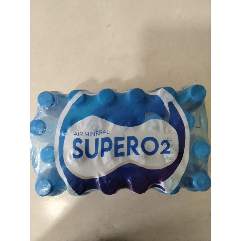 Jual Super o2 Air Mineral 200ml isi 24 botol | Shopee Indonesia