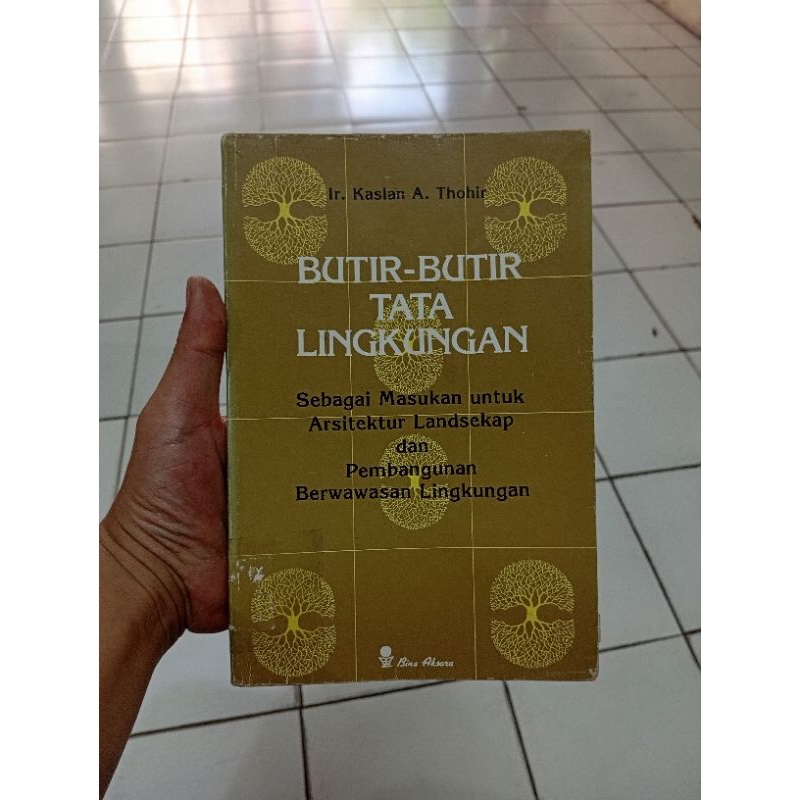 Jual BUKU ORIGINAL BEKAS BUTIR-BUTIR TATA LINGKUNGAN SEBAGAI MASUKAN ...