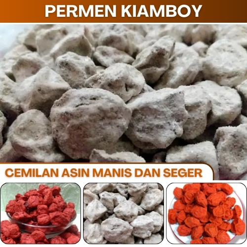 Jual Permen Manisan Buah Plum Kiamboy Kering Merah Putih Kiamboi Somboy ...