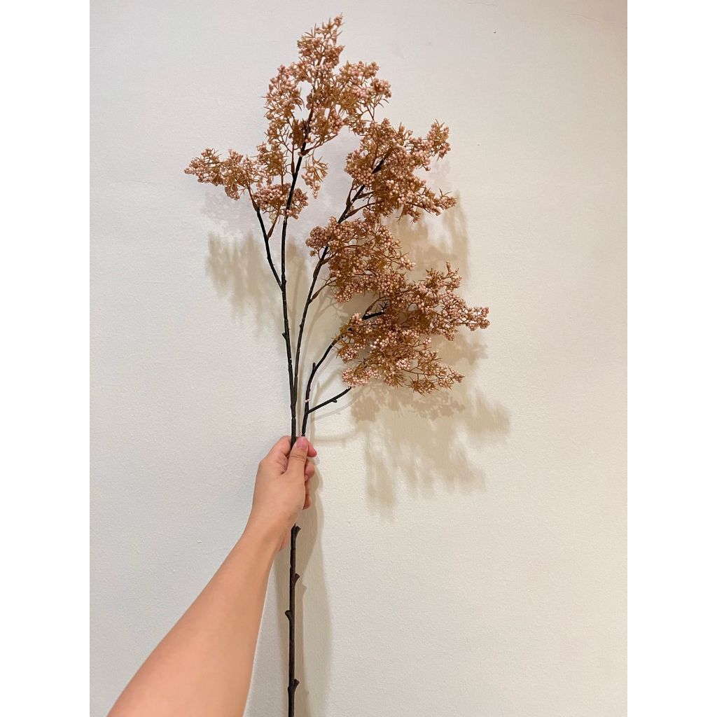 Jual Artificial Rice Flower / Bunga palsu Dekorasi Meja Vas Tanaman ...