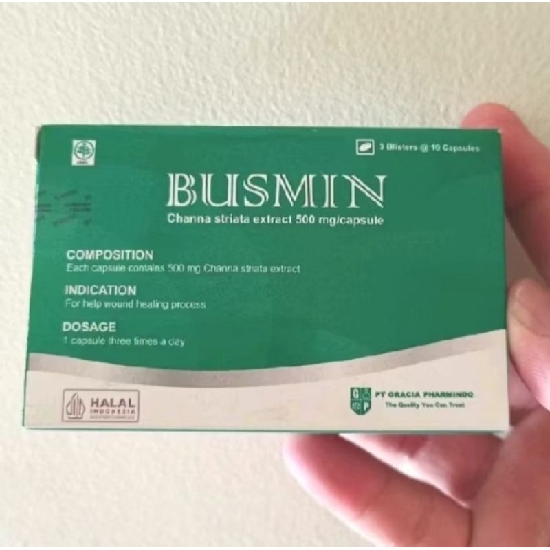 Jual Busmin perbox isi 3 strip 30 kapsul | Shopee Indonesia