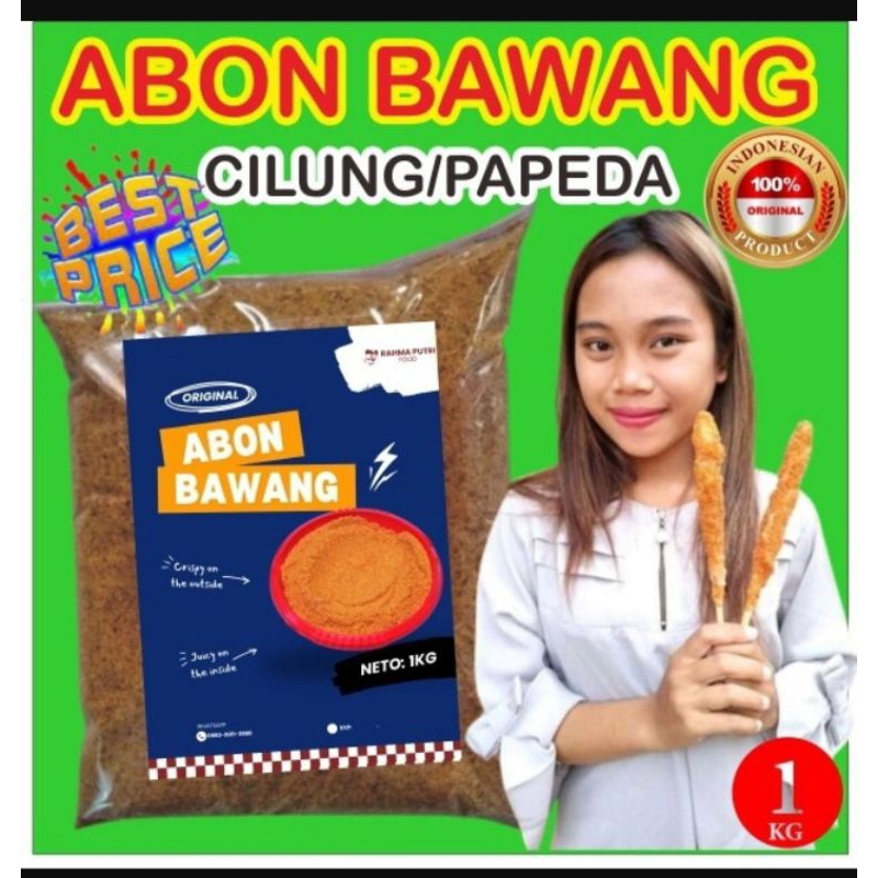 Jual Cilung Papeda Bumbu Abon Bawang Kualitas Premium Kemasan 1Kg 1 ...