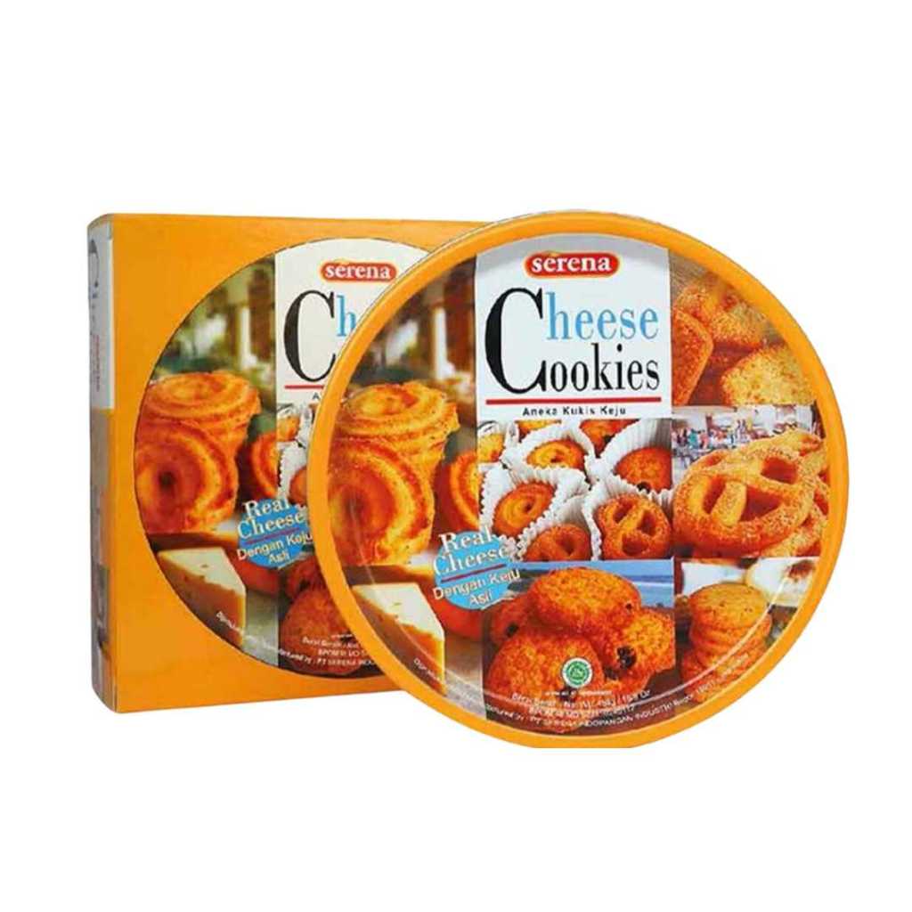 Jual Serena Cheese Cookies 454gr Kukis Keju Biskuit Kemasan Kaleng ...