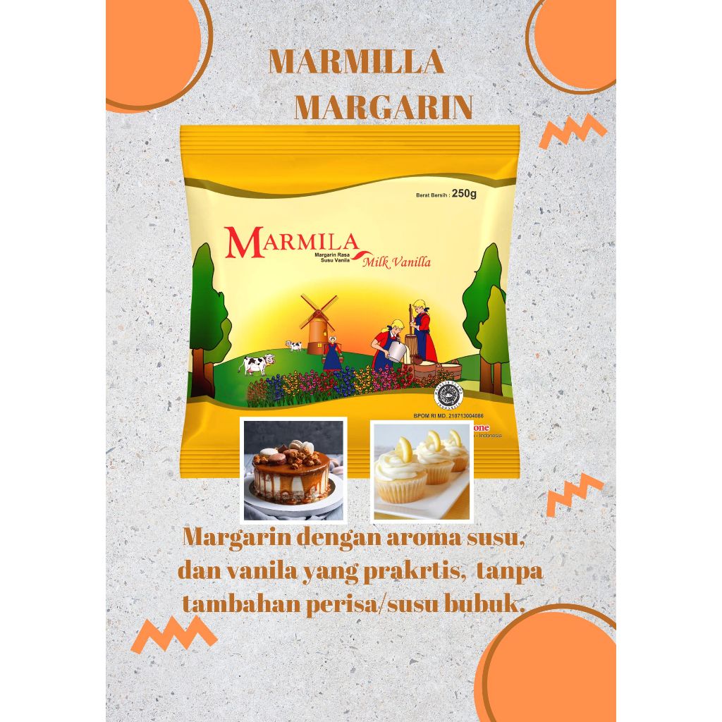 Jual Marmila Margarin sachet 250 gram | Shopee Indonesia