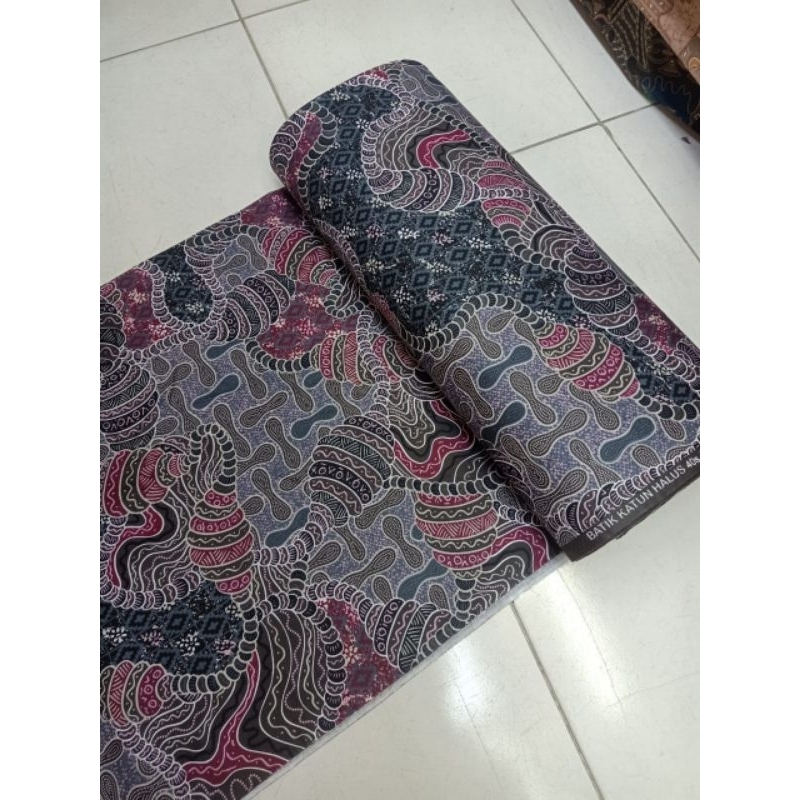 Jual kain batik katun halus exclusive meteran // bahan batik katun by mido original eceran ...