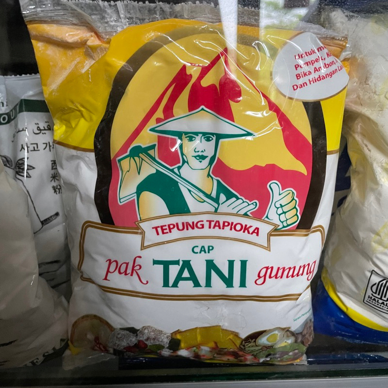 Jual Tepung Tapioka Cap Pak Tani Gunung 500gr/Tepung Tapioka Pak Tani ...
