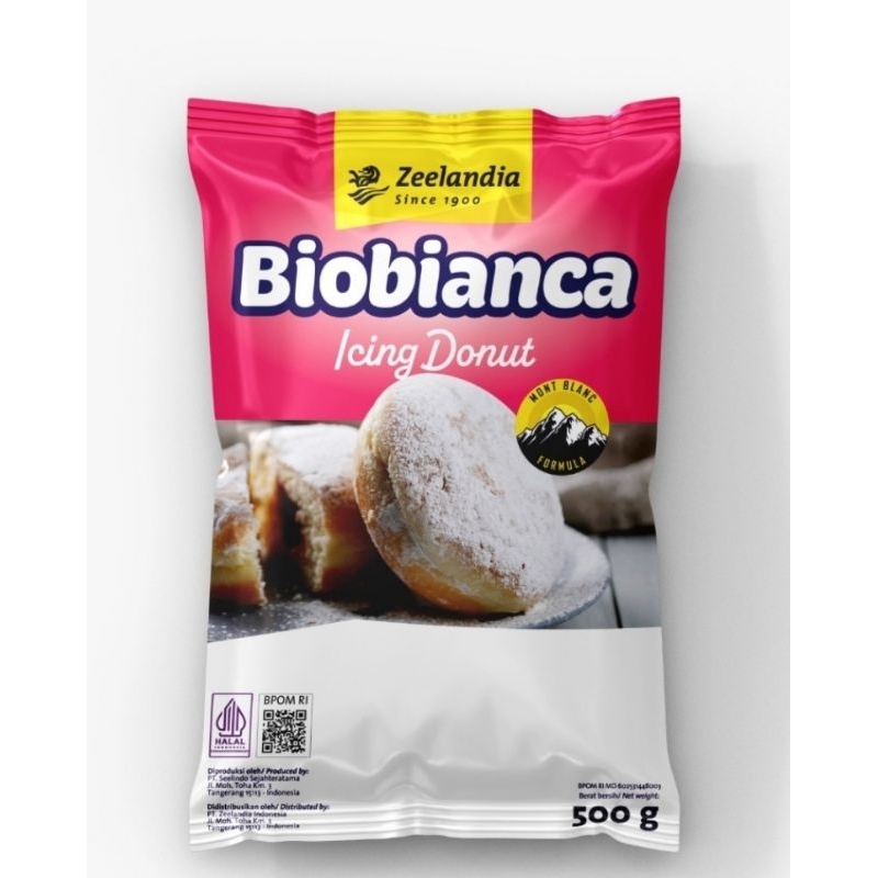 Jual Zeelandia Biobianca Icing Donat 500 gram | Shopee Indonesia