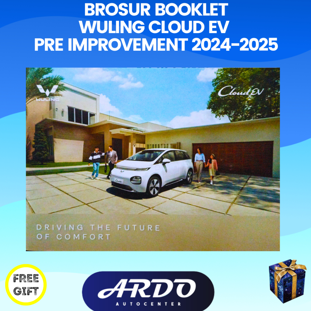 Jual Brosur katalog mobil Wuling Cloud EV Pre Improvement 2024-2025 ...