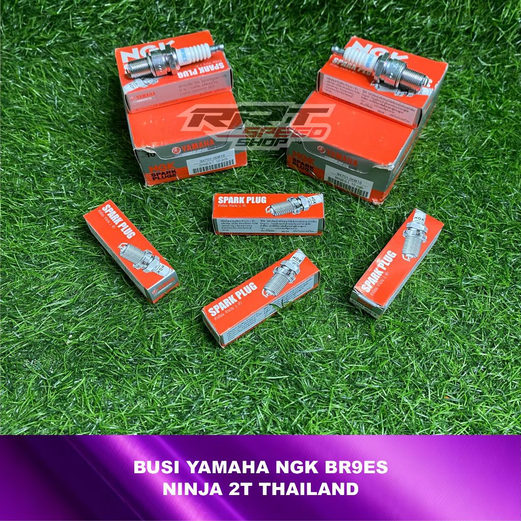Jual RRT BUSI NINJA NSR BR9ES ORIGINAL YAMAHA NGK BUSI RACING THAILAND ...