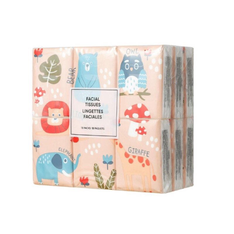Jual Miniso Facial Tissue 18packs / tisu wajah tisu travel mini ...