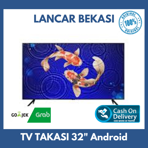 Jual LED TV TAKASI TKSTV 0032 Smart Android TV DVB-T2 HD Ready (32 Inch ...
