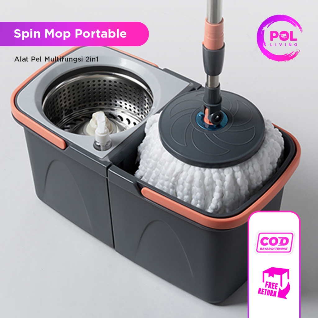 Jual POL - Alat Pel Lantai Portable Lipat | Shopee Indonesia