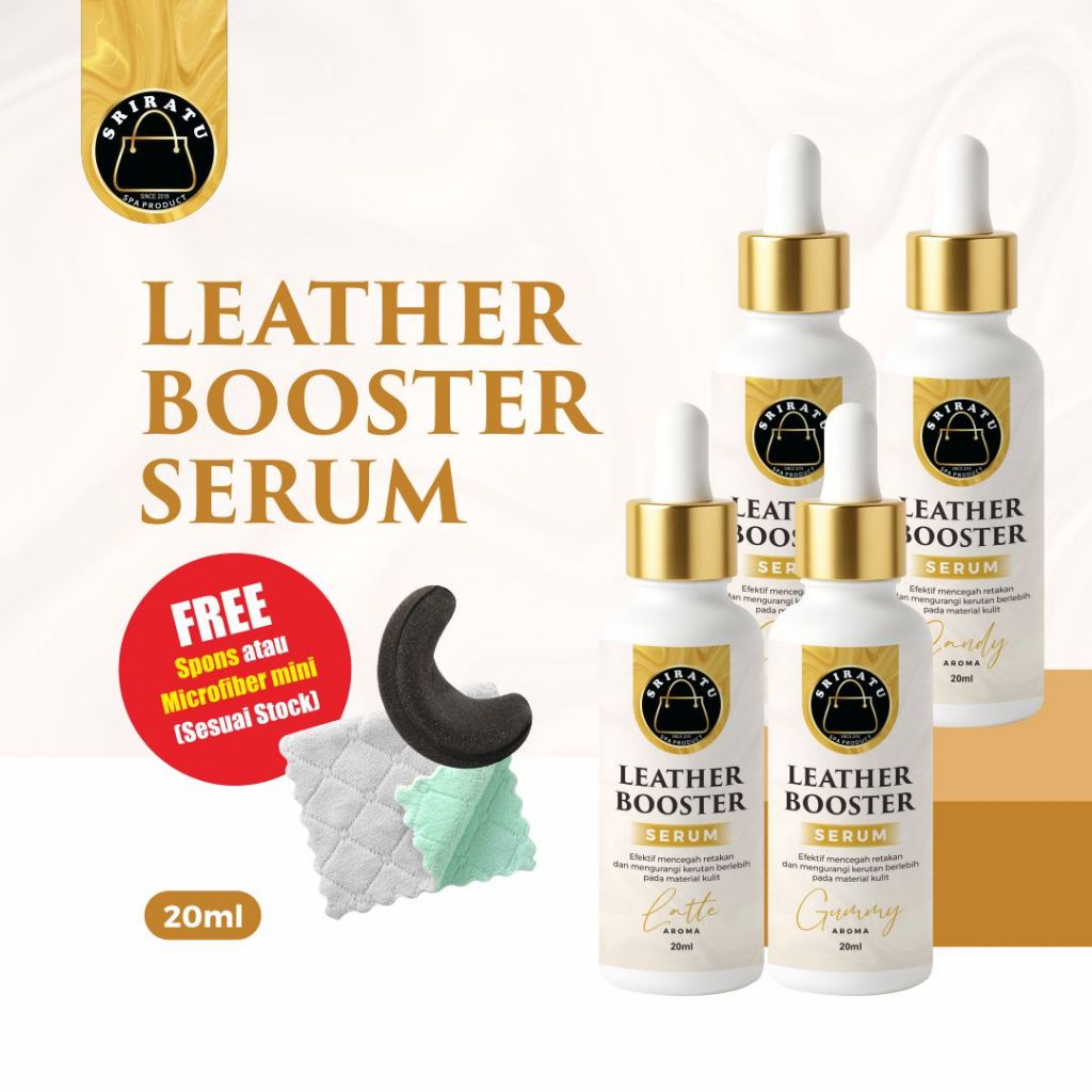 Jual Sriratu Leather Bag Serum 20ml Perawatan Tas Kulit - Leather Serum ...