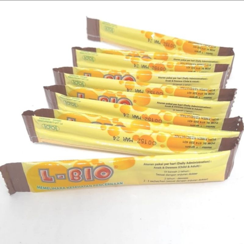 Jual L-Bio Sachet Sedian 10 Sachet | Shopee Indonesia