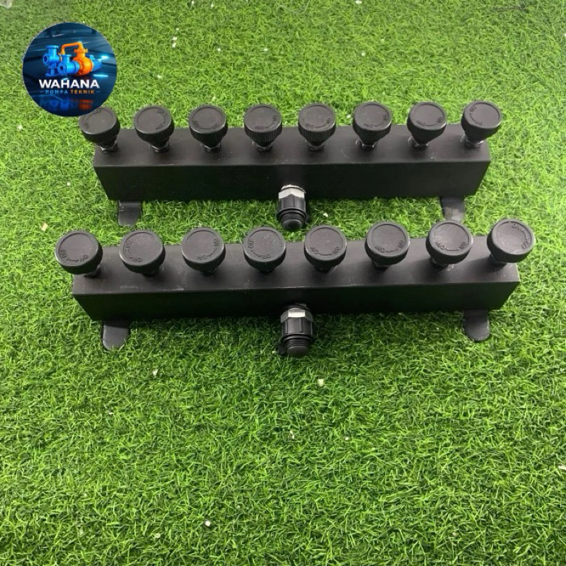 Jual 700 bar 8 Port 3/8" Hydraulic Manifold Cabang 8 Hidrolik 70 MPa ...