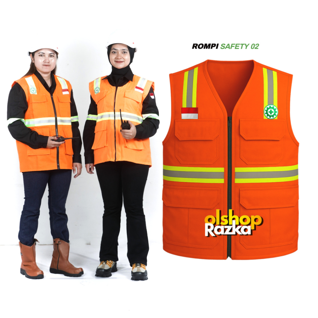 Jual ROMPI SAFETY/ROMPI SAFETY FIRST/ROMPI PROYEK/ROMPI KERJA LAPANGAN ...