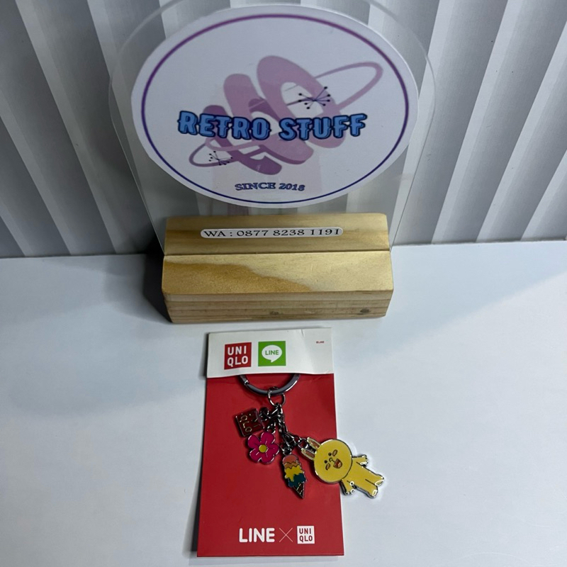 Jual Keychain Line x Uniqlo Cony Ori | Shopee Indonesia