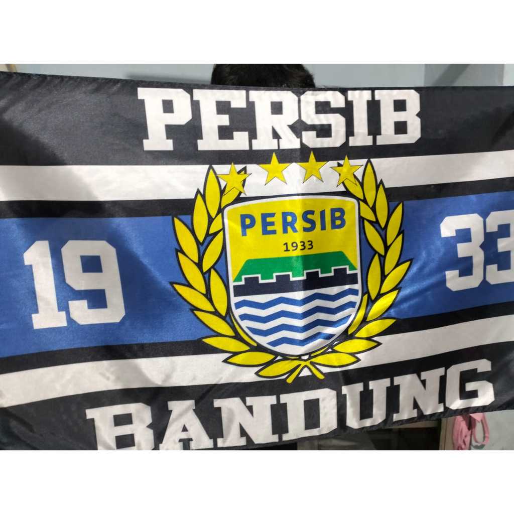 Jual bendera persib bendera bola club timnas | Shopee Indonesia