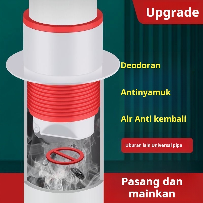 Jual 50-tabung 75-tabung pipa saluran pembuangan universal anti-bau ...