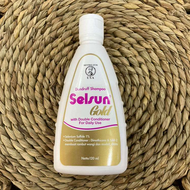 Jual (ORIGINAL) SELSUN Gold 200ml | Shampoo Anti Ketombe, Psoriasis ...