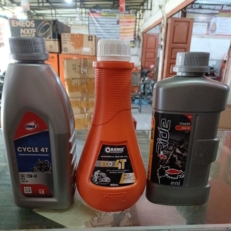 Jual OLI MURAH ORANGE 4T EURO1 800ML ( pengiriman random) | Shopee ...