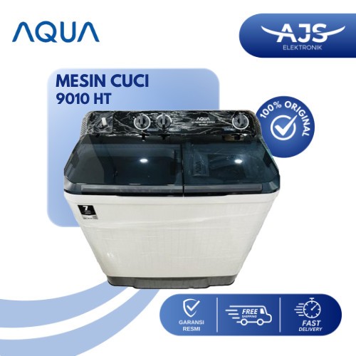 Jual Mesin Cuci 2 Tabung AQUA AQW 9030 HT Hijab Series | Shopee Indonesia