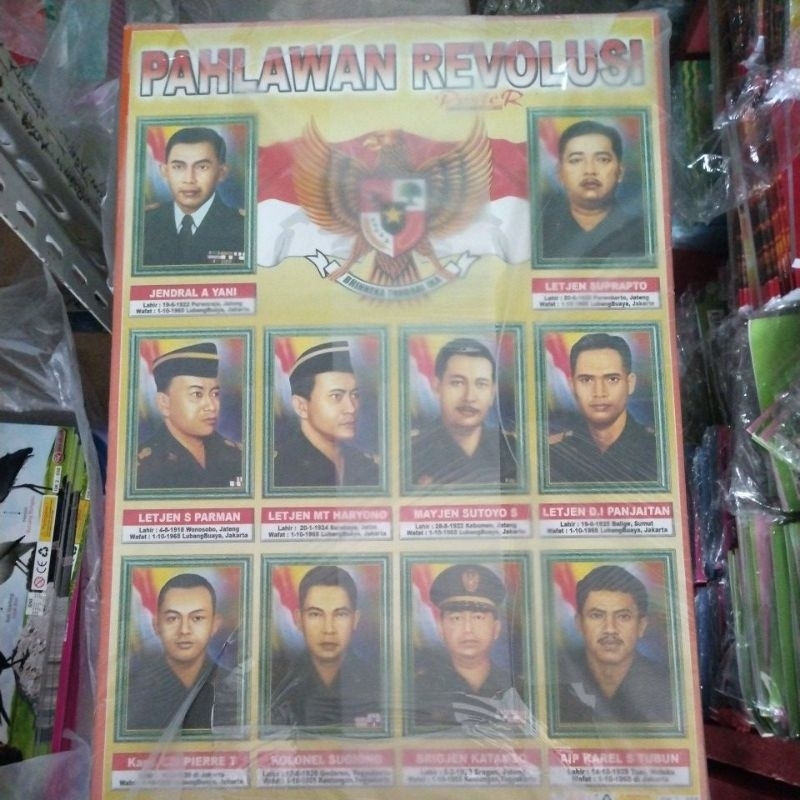 Jual Poster Pahlawan Revolusi | Shopee Indonesia