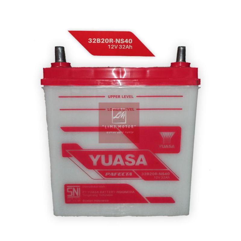 Jual Car Battery-Aki Mobil Yuasa Pafecta 32B20R NS40 12V 32Ah | Shopee Indonesia